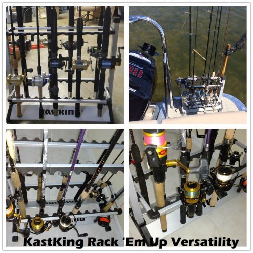 Organize Your Muskie Rods With The Best Fishing Rod Holder: KastKing ...